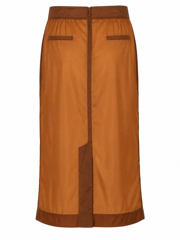Saint Laurent Gonna A Matita In Nylon