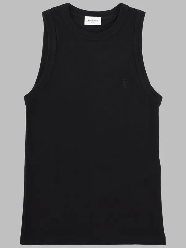 Saint Laurent Tank Top Cassandre A Coste