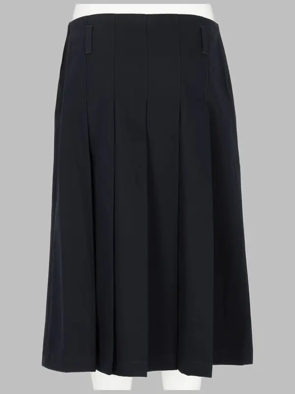 A.p.c. Pleated Cotton Skirt