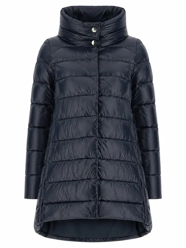 Herno A-shape Amelia Puffer Coat - Blue