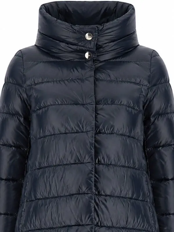 Herno A-shape Amelia Puffer Coat - Blue