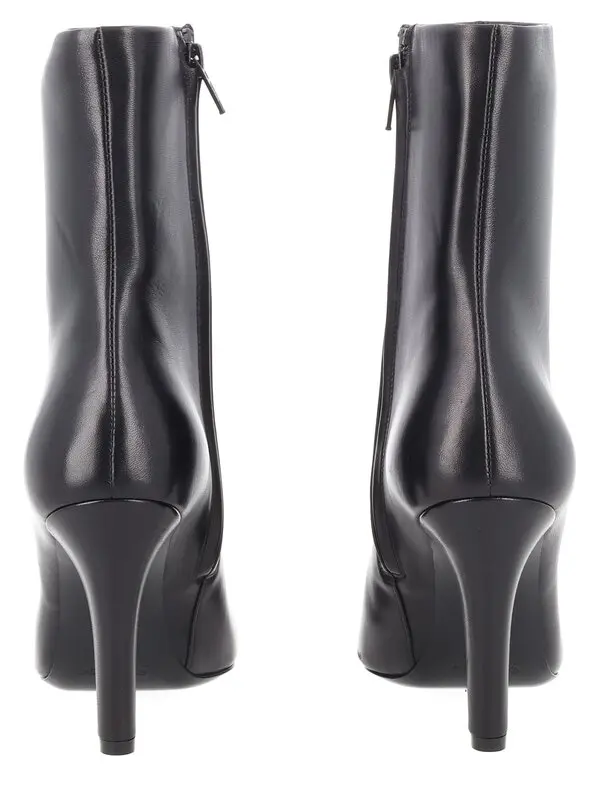 Saint Laurent Stivale "jill" In Pelle