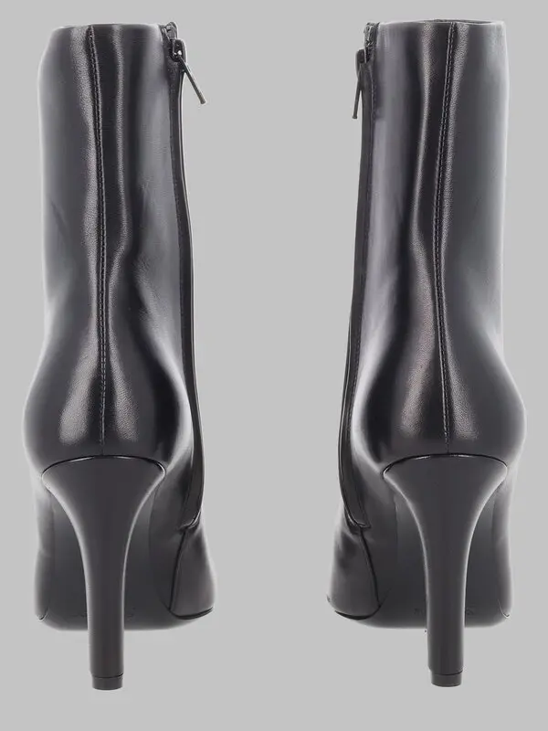 Saint Laurent Stivale "jill" In Pelle