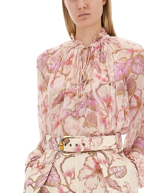 Zimmermann Floral Print Shirt
