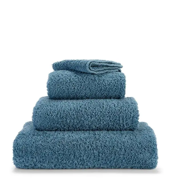ABYSS & HABIDECOR Egyptian Cotton Super Pile Hand Towel - Blue