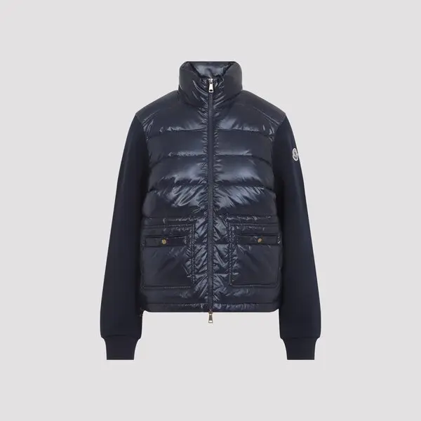Moncler Quilted Zip-up Cardigan Jacket