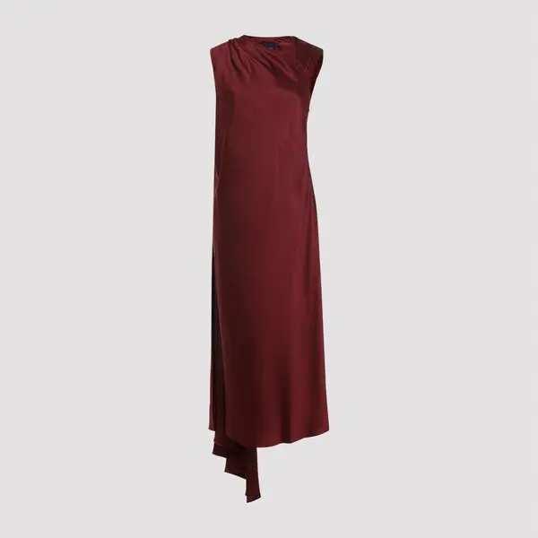 Max Mara Elegant Midi Dress - Red