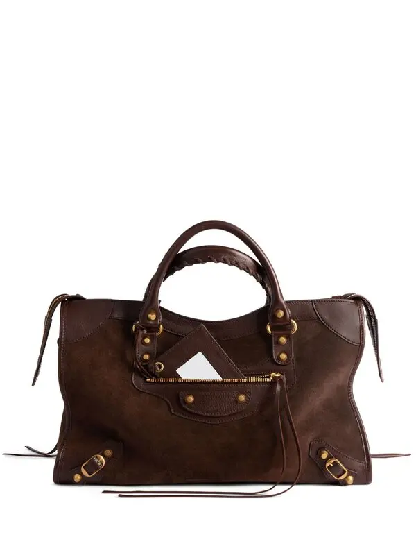 Balenciaga Le Citand M Tote Bag - Moka