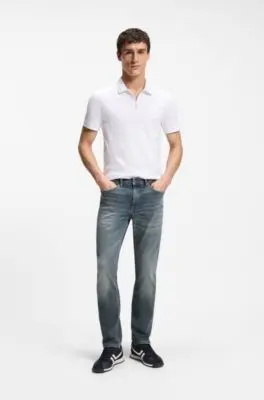 BOSS Slim-fit Jeans In Stretch-cotton Denim