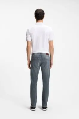 BOSS Slim-fit Jeans In Stretch-cotton Denim