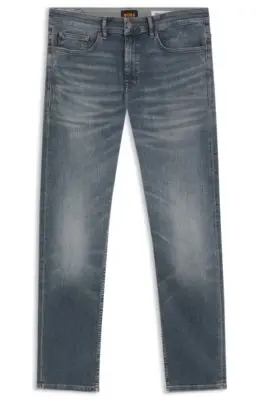 BOSS Slim-fit Jeans In Stretch-cotton Denim