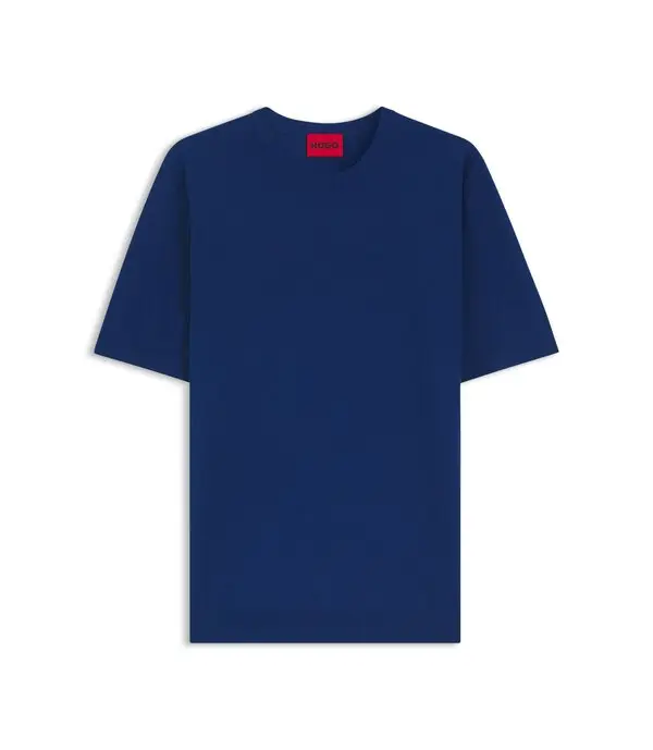 Hugo Slim-fit Knit T-shirt - Light Blue