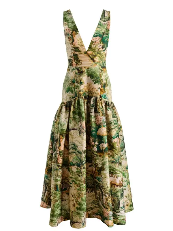 Alice + Olivia Lila Structured Gown