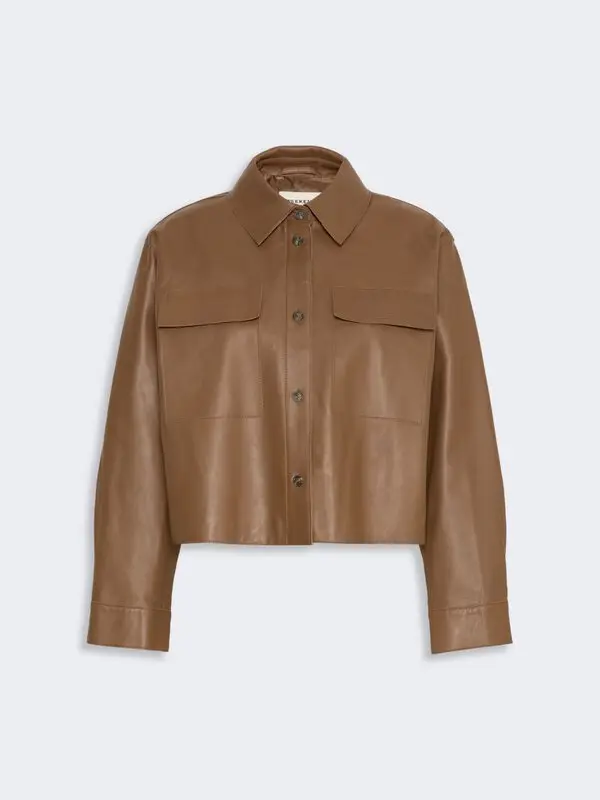 Max Mara Nappa Leather Jacket