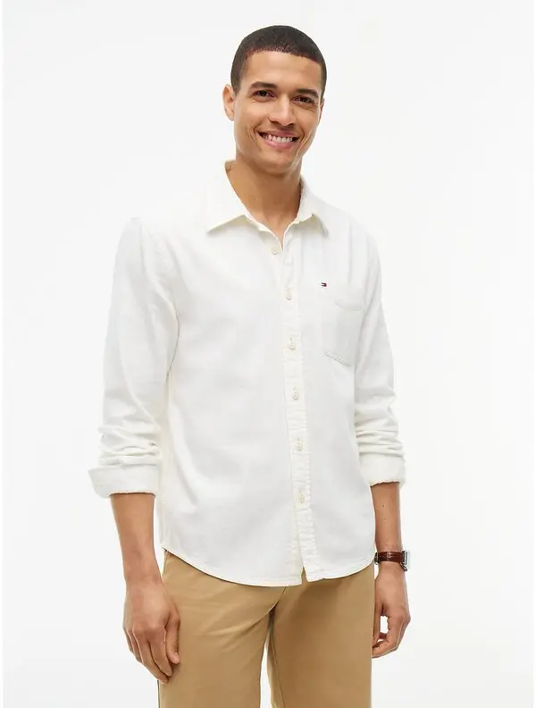 Tommy Hilfiger Relaxed Fit Chambray Pocket Shirt