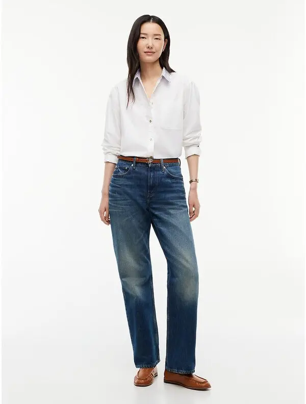 Tommy Hilfiger Gold-button Poplin Shirt