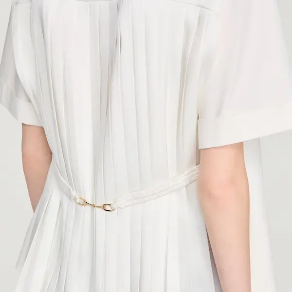 Sandro Pleated Back Shirt