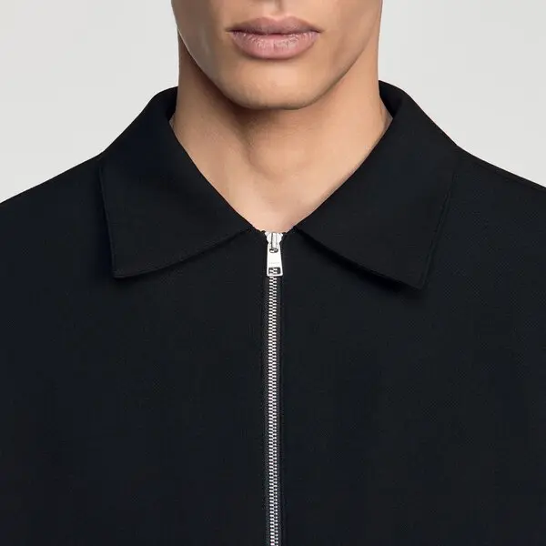 Sandro Zipped Shirt - Black