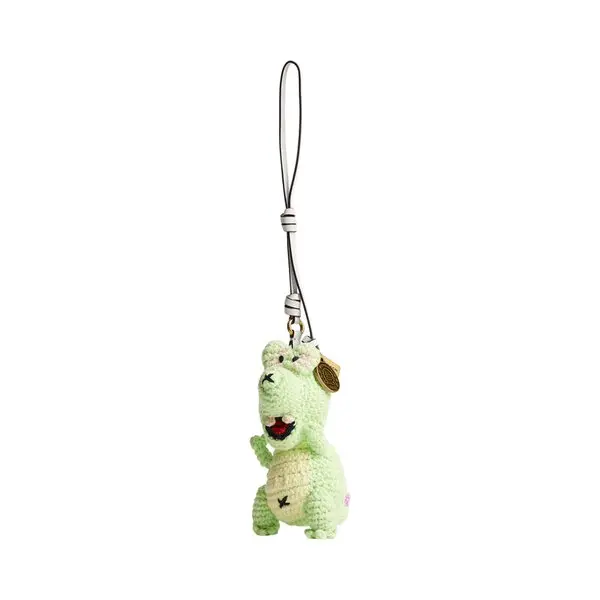 BRAIN DEAD X Coach Darby Dino Crochet Bag Charm - Multicolor