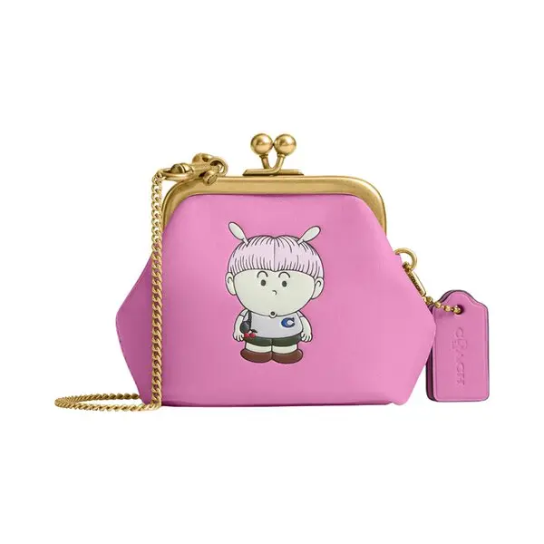 BRAIN DEAD X Coach Xerx Alien Kisslock Neck Pouch Multicolor