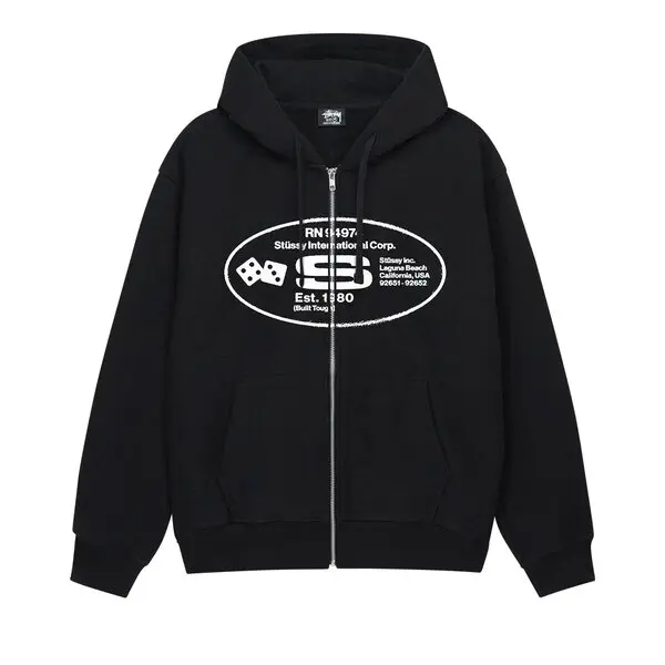 StÜssy Oval Corp. Zip Hood