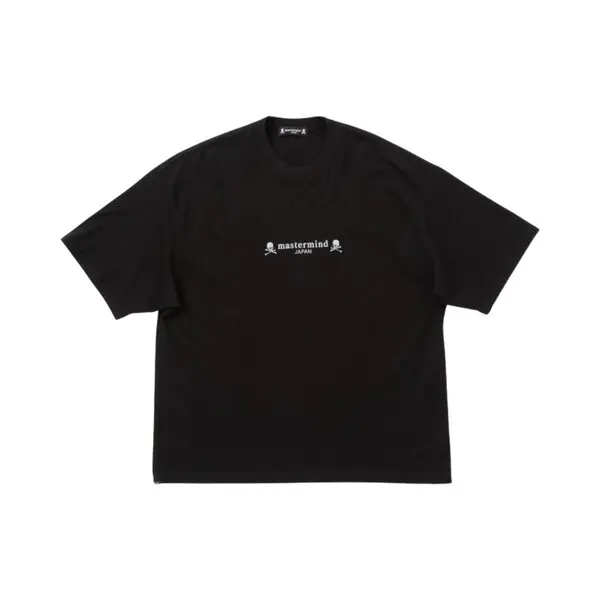 MASTERMIND WORLD Og Embroidery-ish Short-sleeve Tee - Black