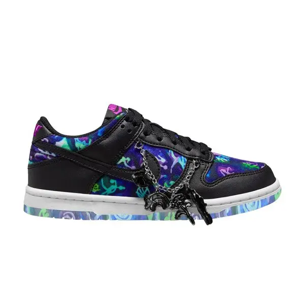 Nike Andrea Bergart X Dunk Low Gs Vivid Purple - Black