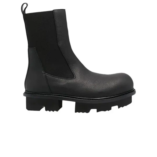 Rick Owens Beatle Megatooth Tractor - Black