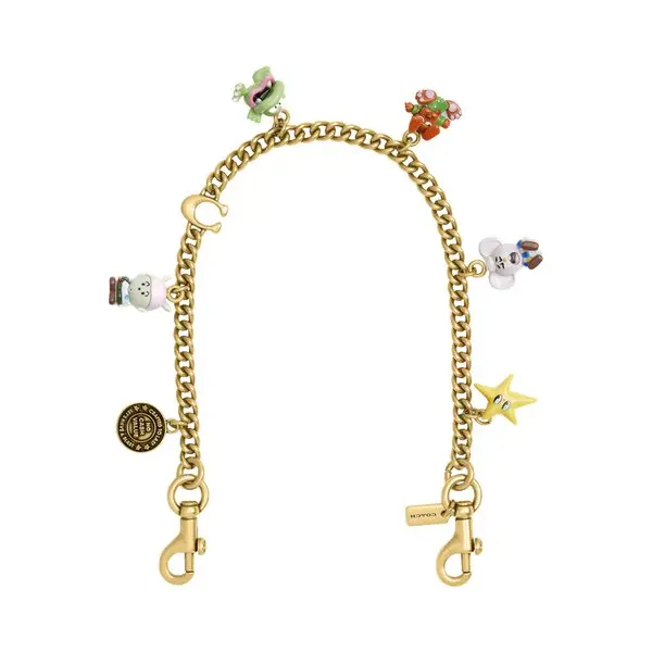 BRAIN DEAD X Coach Motif Chain Strap - Multicolor