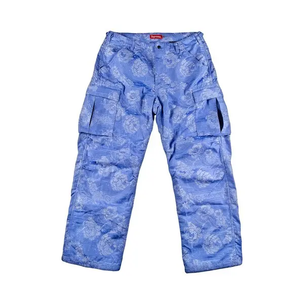 Supreme Floral Tapestry Cargo Pant - Blue