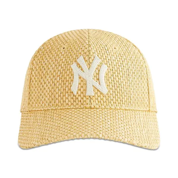Kith X '47 New York Yankees Raffia Franchise Cap - Cream
