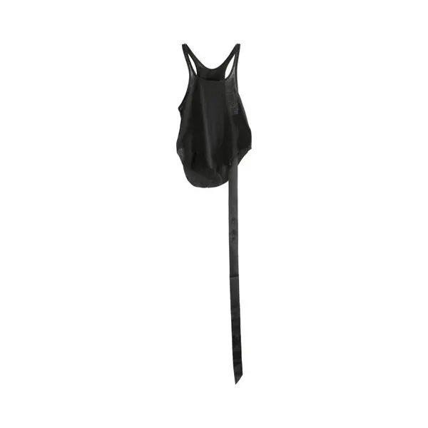 Rick Owens Basic Tank Cropped Top - Black