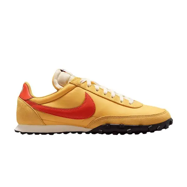 Nike Waffle Racer 'wheat Gold Black Picante Red - Yellow