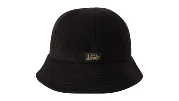 OVO Microfleece Bucket Hat - Black