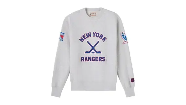 OVO X Nhl New York Rangers Crewneck Sweatshirt