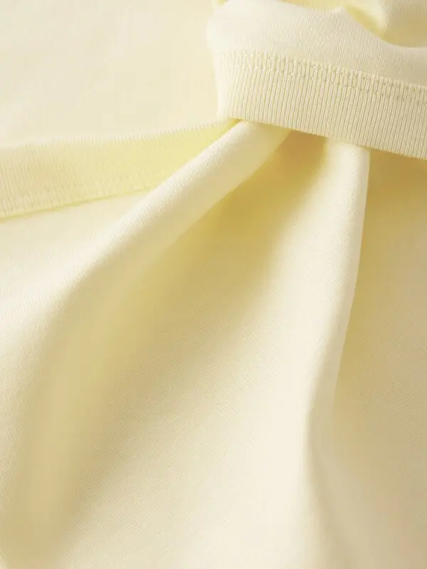 FLORE FLORE Flore Organic Cotton-jersey Scarf - Yellow