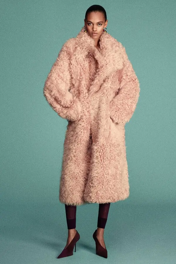 Victoria Beckham Shearling Coat