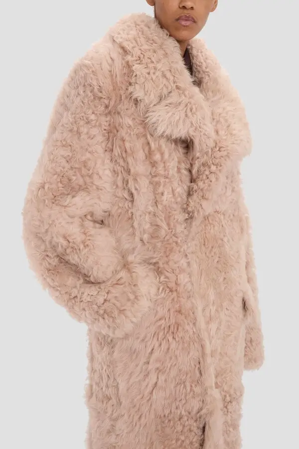 Victoria Beckham Shearling Coat