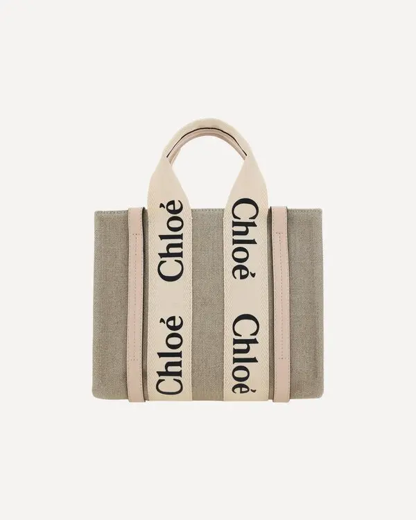Chloé Woody Tote Bag - Brown