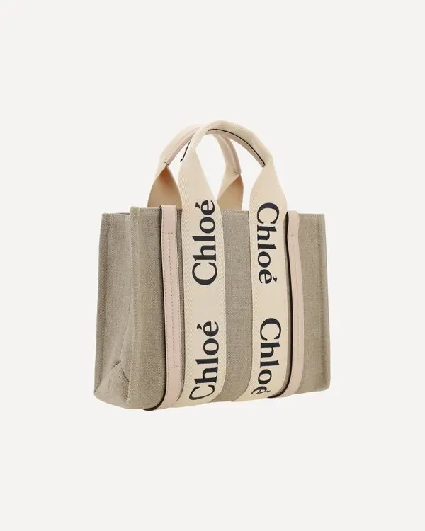 Chloé Woody Tote Bag - Brown