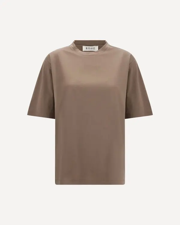 RÓHE Oversized T-shirt - Brown