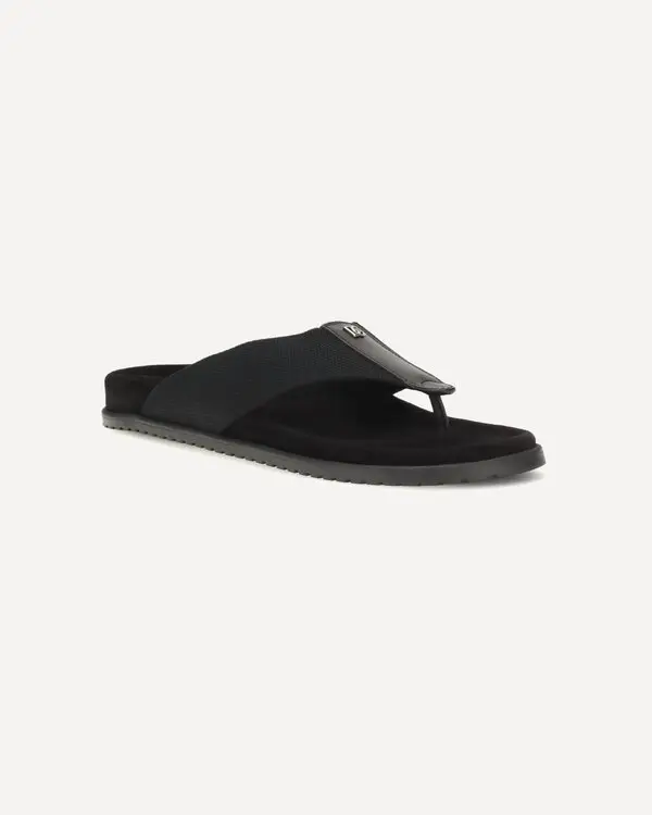 Dolce & Gabbana Dg Logo Thong Sandals