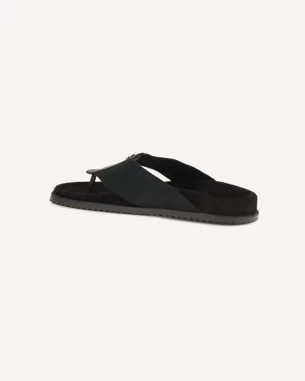 Dolce & Gabbana Dg Logo Thong Sandals