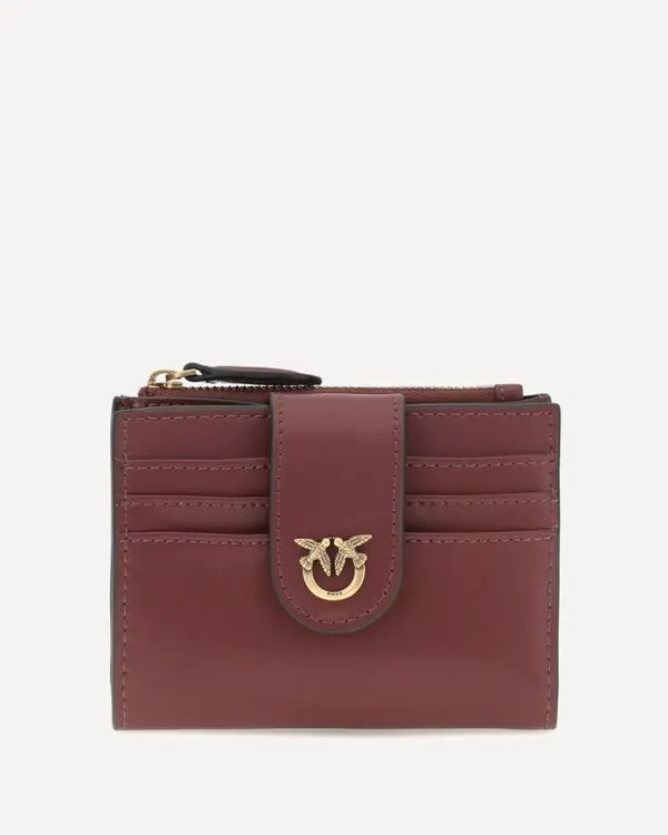 Pinko Wallet With Logo - Red