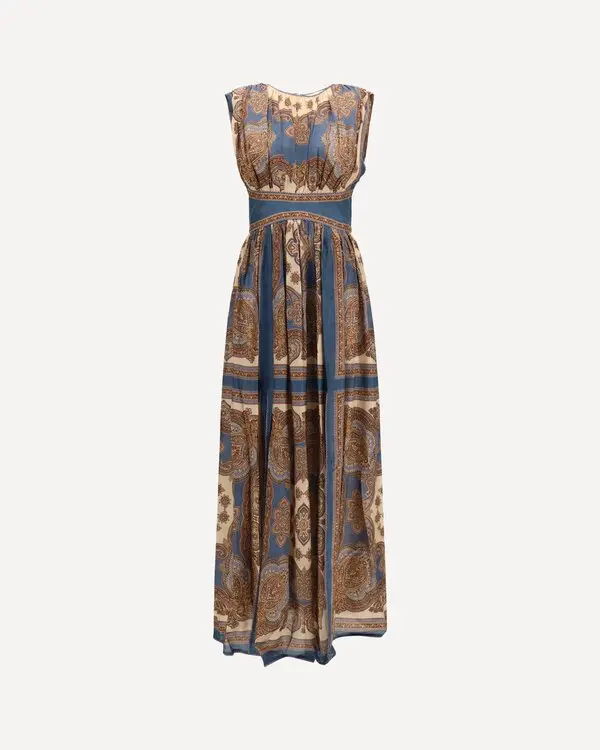 Zimmermann Mahon Long Dress - Multicolour