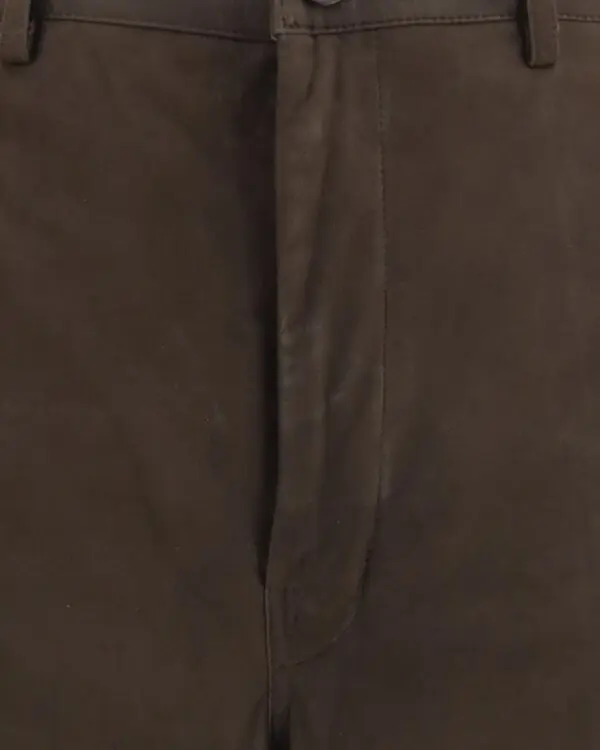 Rick Owens Wide-leg Suede Trousers