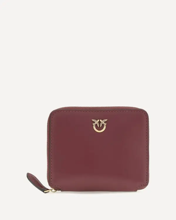 Pinko Leather Zip-around Wallet