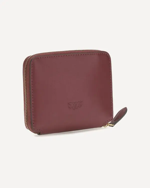 Pinko Leather Zip-around Wallet