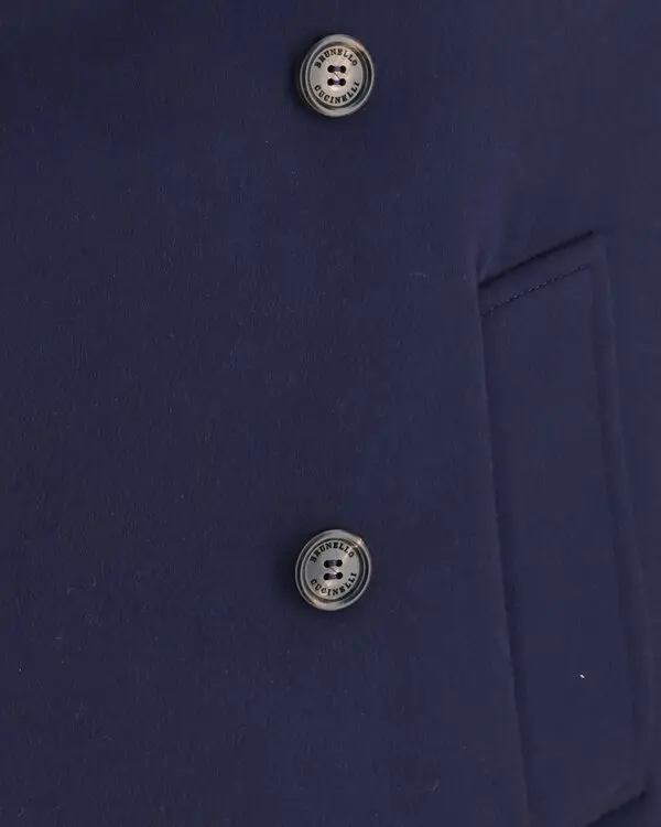 Brunello Cucinelli Double-breasted Wool Coat