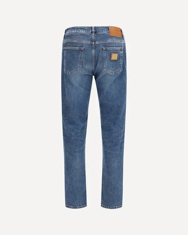 Dolce & Gabbana Straight-leg Denim Jeans